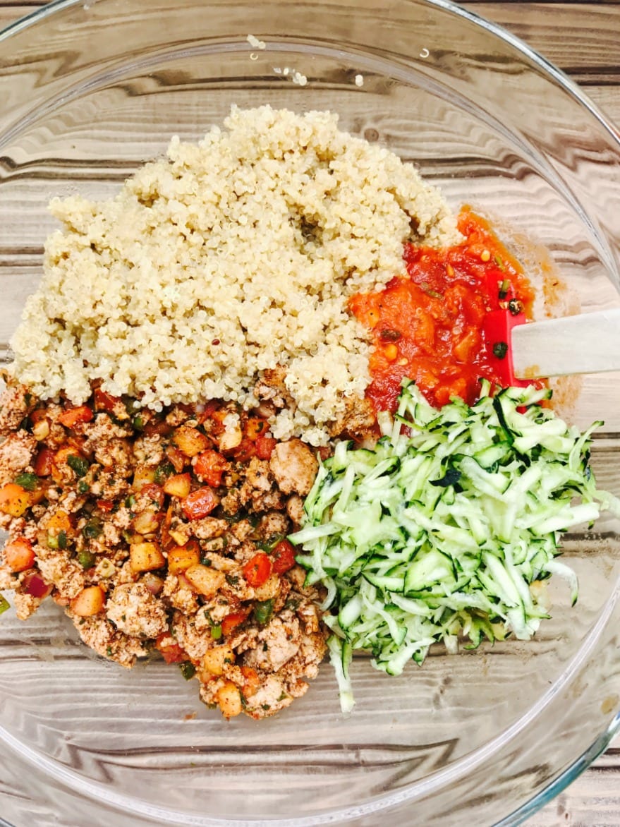 Turkey Quinoa Taco Bake - Confessions of a Fit Foodie