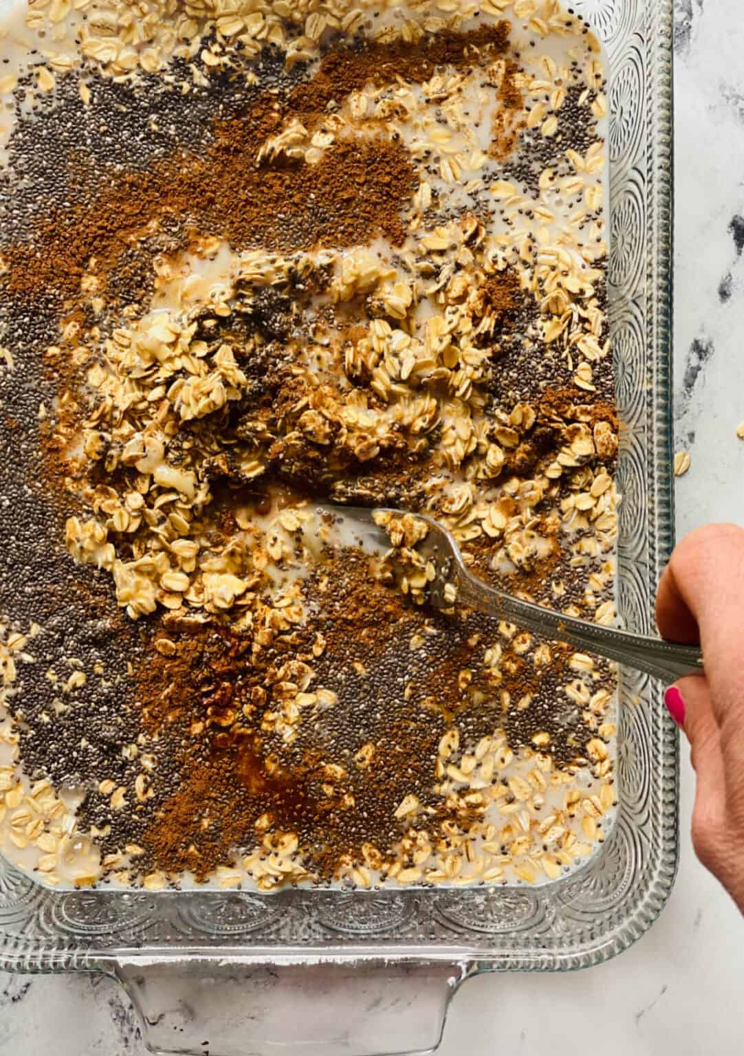 One Pan Baked Oatmeal - Confessions of a Fit Foodie